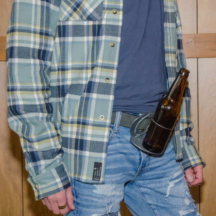 Belt Buckles - World's 1st Drink-Holding Belt Buckle – BevBuckle